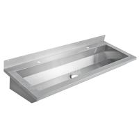 China Durable Stainless Steel Laundry Wash Trough Suitable for Commercial Laundry Facilities and Industrial Cleaning Needs for sale