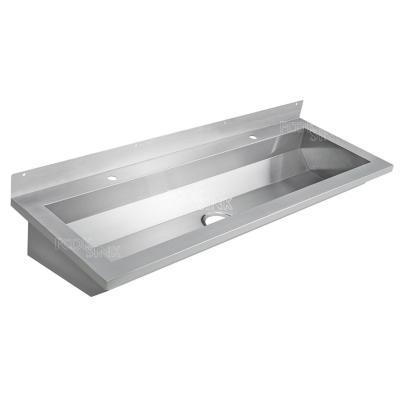 China Durable Stainless Steel Laundry Wash Trough Suitable for Commercial Laundry Facilities and Industrial Cleaning Needs for sale