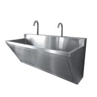 China Wholesale Direct Sales Professional Medical Hand Washing Sink & Sluice Sink With High Water Pressure Gun Customized Wash Trough For Hospital Surgical Sink for sale