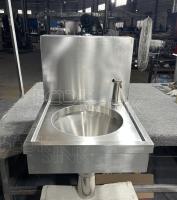 China Wholesale Direct Sales Professional Medical Hand Washing Sink & Sluice Sink With High Water Pressure Gun Customized Wash Trough For Hospital Surgical Sink for sale