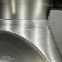 China Factory 304 Stainless Steel Handmade Sinks School Outdoor Wall Mount Wash Basins Trough Lavatory Hand Washing Hand Brushed Surface Custom wash trough for sale