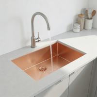 China Farmhouse Golden Smart Kitchen Sink Manufacturer Multi Function Corner Undermount Price European Hidden Stainless Steel Sink Kitchen Modern for sale
