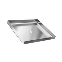 China High Quality Square Bathroom Tray For Apartment Hotel Rv Portable American And European Standards 304 Stainless Steel Shower Base for sale
