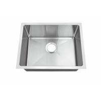 China Multifunction Soundproof Undermount 304 Stainless Steel Kitchen Sinks Custom Handmade Square single bowl Utility Sinks Fregaderos De Cocina for sale