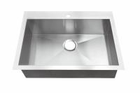China Modern Design Above Counter Top Kitchen Sinks Wholesale Rectangular Nano Black 304 Stainless Steel Sinks for sale