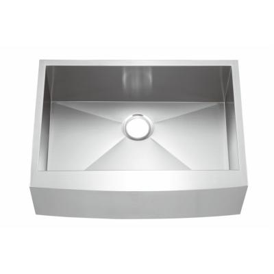 China Farmhouse Apron Front Kitchen Sinks with drainer 10inch deep Heavy Duty 3mm Thicken 304 Stainless Steel Sinks basin for sale