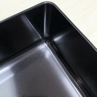 China Customized Size Wash Basin Counter Top Art Design Nano Bathroom Sinks Pvd Black Golden Stainless Steel Sink For Toilet Hotel Restaurant for sale