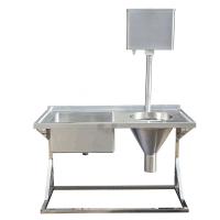China high quailty Hospital Hand Wash Freestanding Sluice Hopper Sink With Cistern Hot Sale Durable 304/316 Hospital Sink In Africa for sale