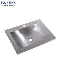 China Luxury Bathroom Sink Lifetime Warranty With Commercial Grade Satin Finish for sale