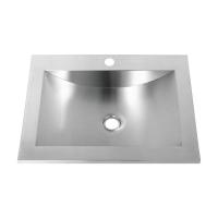 China Luxury Bathroom Sink Lifetime Warranty With Commercial Grade Satin Finish for sale