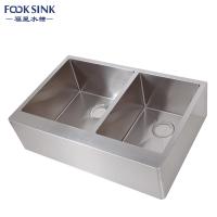 China 304 SS Apron Style Sink , Undermount Apron Front Sink For Hotel / Restaurant for sale