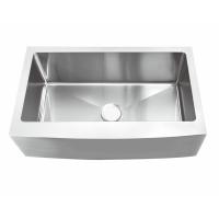China Handmade 33 Inch Apron Stainless Steel Kitchen Sink Easy Maintenance for sale