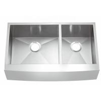 China Rectangular Stainless Trough Sink Commercial , Polished Metal Classic Sink for sale