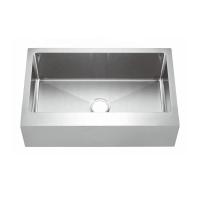 China Rectangular Large Apron Stainless Steel Kitchen Sink With Long Service Life for sale