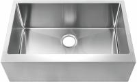China Modern Design Silver Apron Stainless Steel Kitchen Sink CUPC Certificate for sale