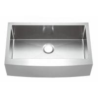 China OEM/ODM Single Bowl Apron Front Sink , Hand Made Stainless Steel Apron Front Sink for sale