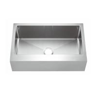 China New Design Apron Stainless Steel Kitchen Sink With Luxurious Satin Finish for sale