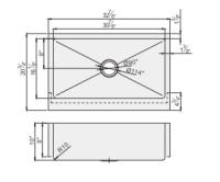 China New Design Apron Stainless Steel Kitchen Sink With Luxurious Satin Finish for sale