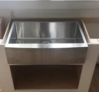 China 32 x 20 inch Drop-in Apron Bar Prep Sink 16 Gauge Stainless Steel Single Bowl double bowl for sale
