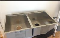 China Farmhouse Apron Stainless Steel Kitchen Sink With CUPC Certification for sale