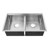 China Durable 304 Stainless Undermount Bathroom Sink For Bath Dining Room for sale