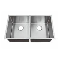 China Welding Brushed 304 / 316 Kitchen Sinks Stainless Steel Flush / Under Mounted for sale