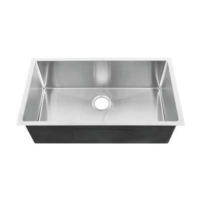 China Modern Design Undermount Stainless Steel Kitchen Sink Sliver Color for sale