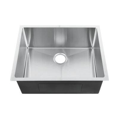 China Durable Undermount Stainless Steel Kitchen Sink Exterior Dimensions 25 Inch X 20 Inch for sale