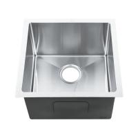 China 17 Inch X 17 Inch Stainless Steel Undermount Farmhouse Sink Modern Design for sale