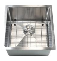 China 17 Inch X 17 Inch Stainless Steel Undermount Farmhouse Sink Modern Design for sale
