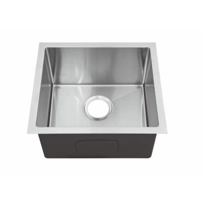 China 18 Inch Undermount Stainless Steel Kitchen Sink Luxurious Satin Finish for sale