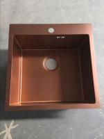 China 18 Inch Undermount Stainless Steel Kitchen Sink Luxurious Satin Finish for sale
