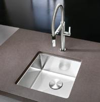 China 18 Inch Undermount Stainless Steel Kitchen Sink Luxurious Satin Finish for sale