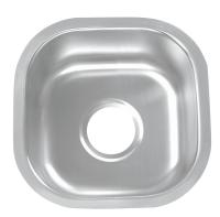 China High Durability SUS 304 SS Single Bowl Kitchen Sink For Restaurant / 32 Inch Stainless Steel Kitchen Sink for sale