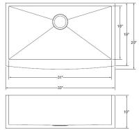 China Double Bowl Stainless Apron Sink , Household Kitchen Sinks Undermount for sale