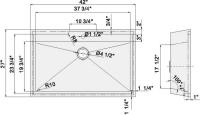 China Handcrafted Bathroom Sink Undermount Installation Commercial Grade Brushed Finish for sale