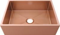 China Rectangle Bathroom Sink Brushed Surface Treatment With Single Hole / Single Stainless Steel Kitchen S for sale