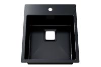 China Luxurious Bathroom Sink Durable 18 Gauge Stainless Steel Material for sale