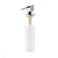 China Stainless Steel Liquid Soap Dispenser For Kitchen 350/500/100ml Capacity for sale