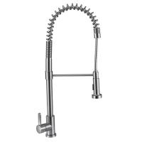 China Commercial Contemporary Kitchen Sink Faucets With Flexible Long Neck for sale