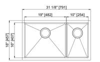 China Portable Project Sink With Thick Sound Reduction Pad For Quiet Performance Nested for sale