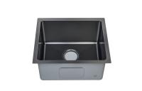 China Rectangular Stainless Steel Corner Kitchen Sink Durable Nano Sliver 1.2 think for sale