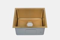China Rectangular Stainless Steel Corner Kitchen Sink Durable Nano Sliver 1.2 think for sale
