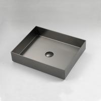 China Top Mounted Kitchen Bathroom Sink Nano Pvd Handmade Apron Hand Wash Basin for sale