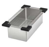 China Golden Color Apron Stainless Steel Kitchen Sink Without Faucet R19 Corner for sale