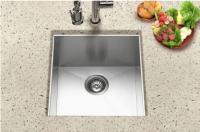 China Small Undermount Single Bowl Sink / Stainless Steel Bar Sink With Faucet for sale