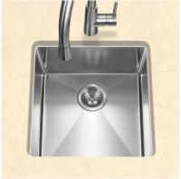 China Small Undermount Single Bowl Sink / Stainless Steel Bar Sink With Faucet for sale