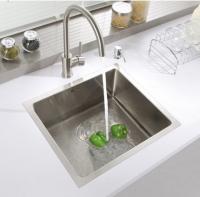 China Small Undermount Single Bowl Sink / Stainless Steel Bar Sink With Faucet for sale
