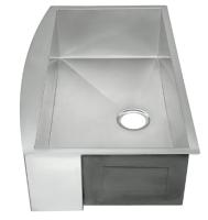 China Modern Commercial Undermount Stainless Steel Kitchen Sink US Standard Size for sale