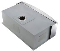 China Modern Commercial Undermount Stainless Steel Kitchen Sink US Standard Size for sale